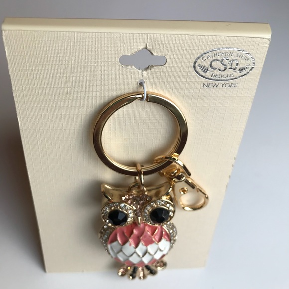 Accessories | Owl Key Ring Nwt Or Bag Charm | Poshmark